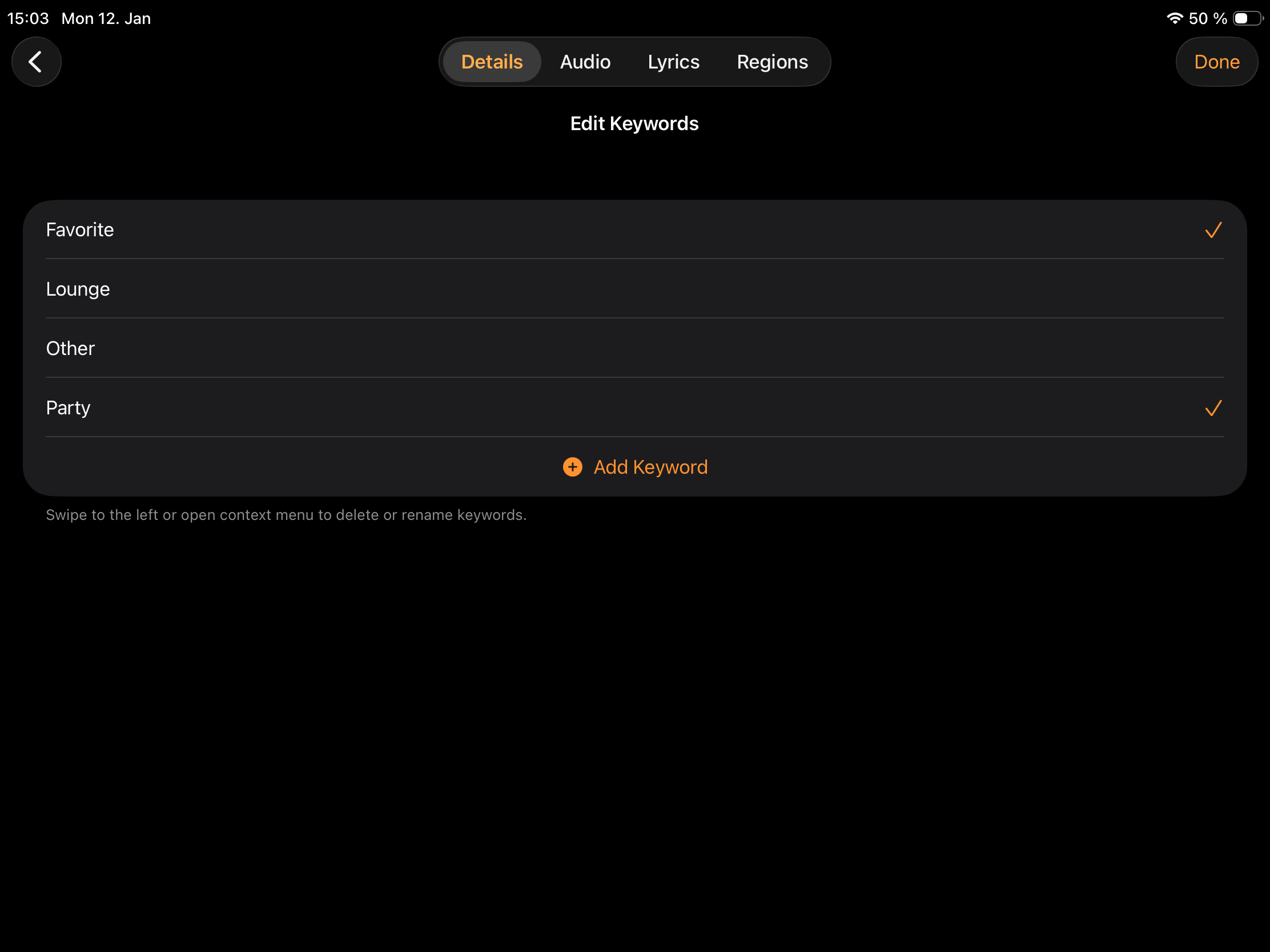 Song Details - Stage Traxx 4.0